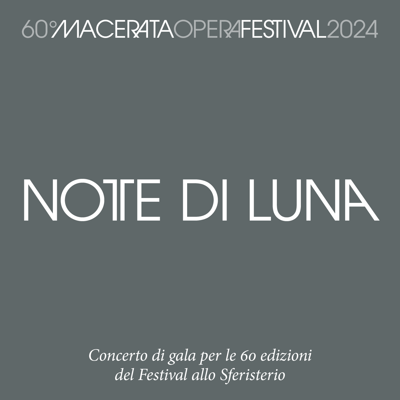 Notte di luna | Sferisterio - Macerata Opera Festival